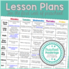 Monthly Preschool Plans - Printable Preschool Lesson Plans