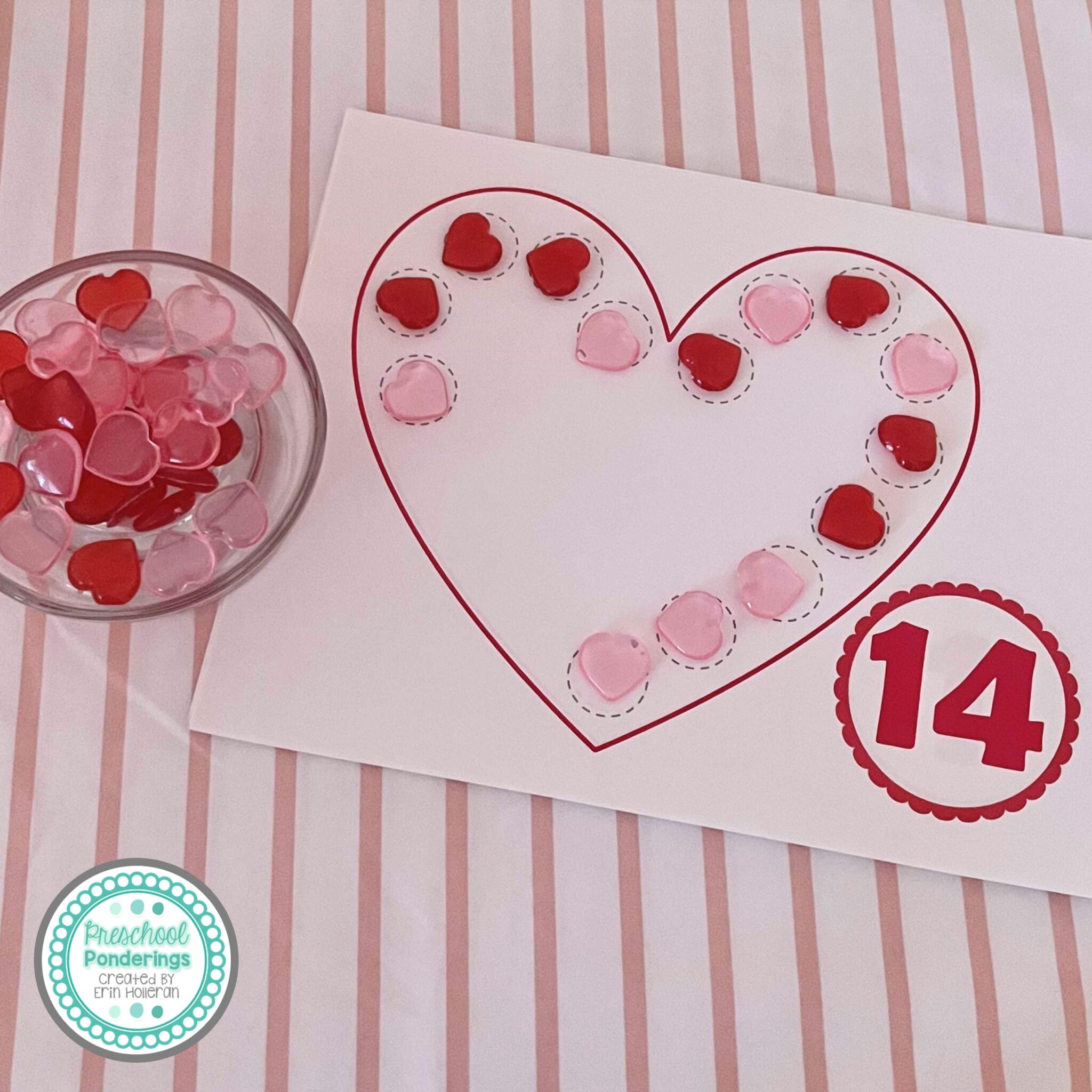 Valentine’s Day Math Center Activities - Valentine's Day math center