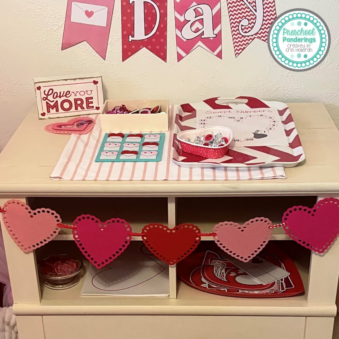Valentine’s Day Math Center Activities - Valentine's Day math center