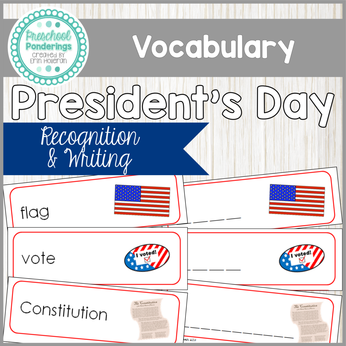 President’s Day with Preschoolers - Preschool president's day