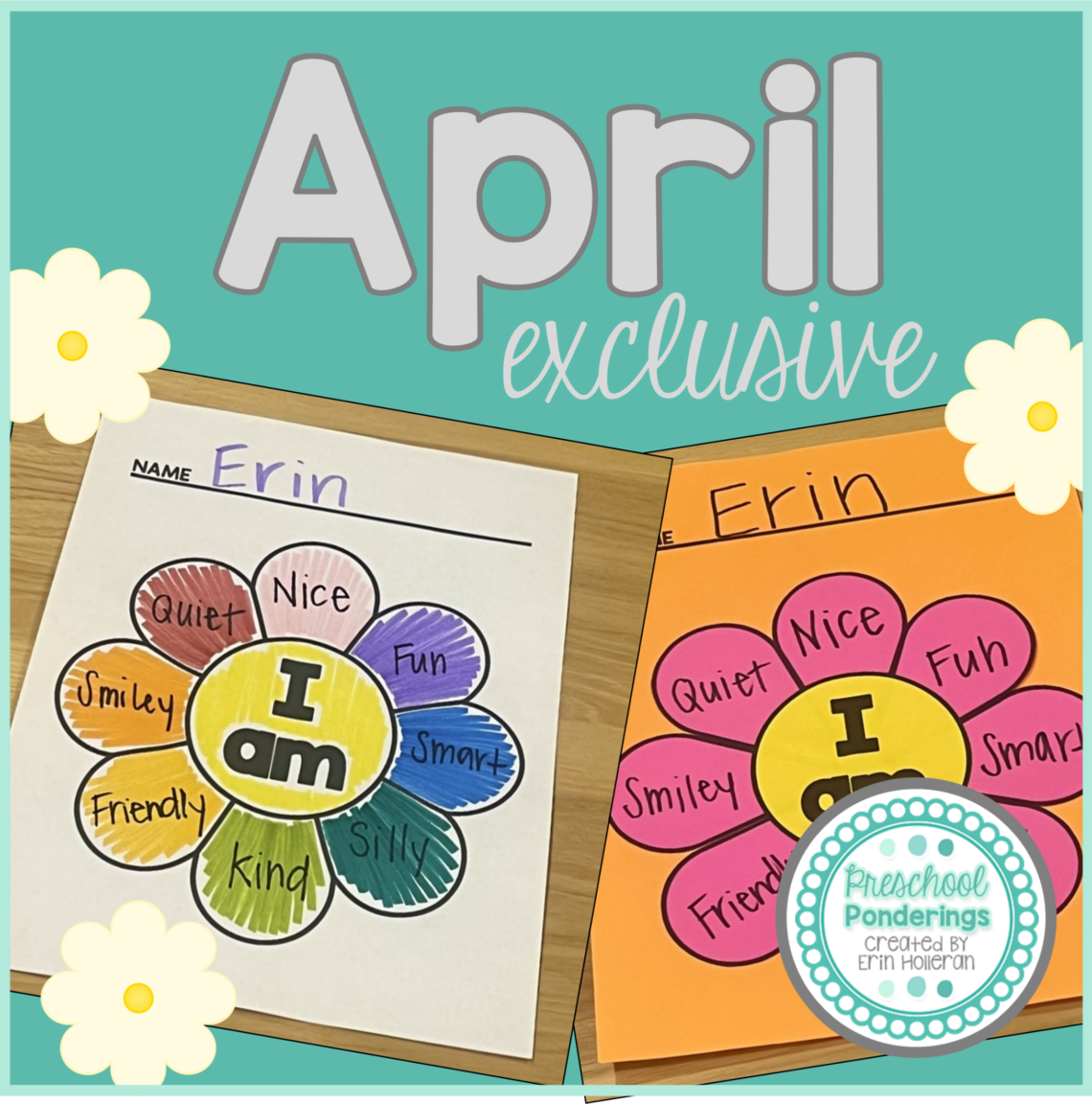 A full month of preschool lesson plans! - April preschool lesson plans