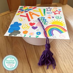 The Cutest DIY Graduation Cap! - diy graduation caps