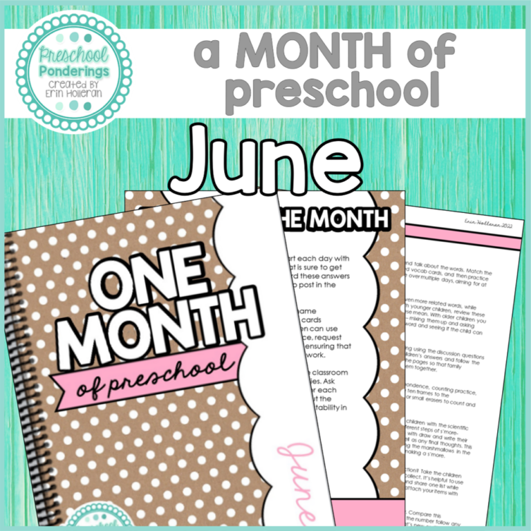 Preschool Lesson Plans and Activities for June - June preschool activities