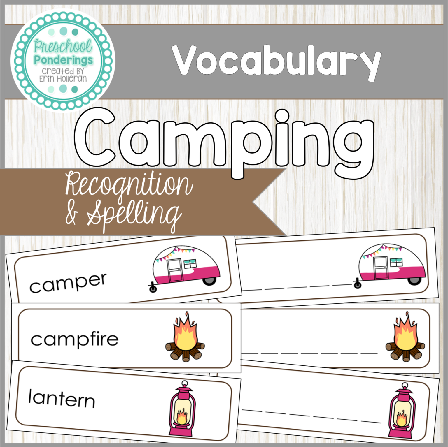 Printable Camping Activities for Preschool - Camping Activities for the ...