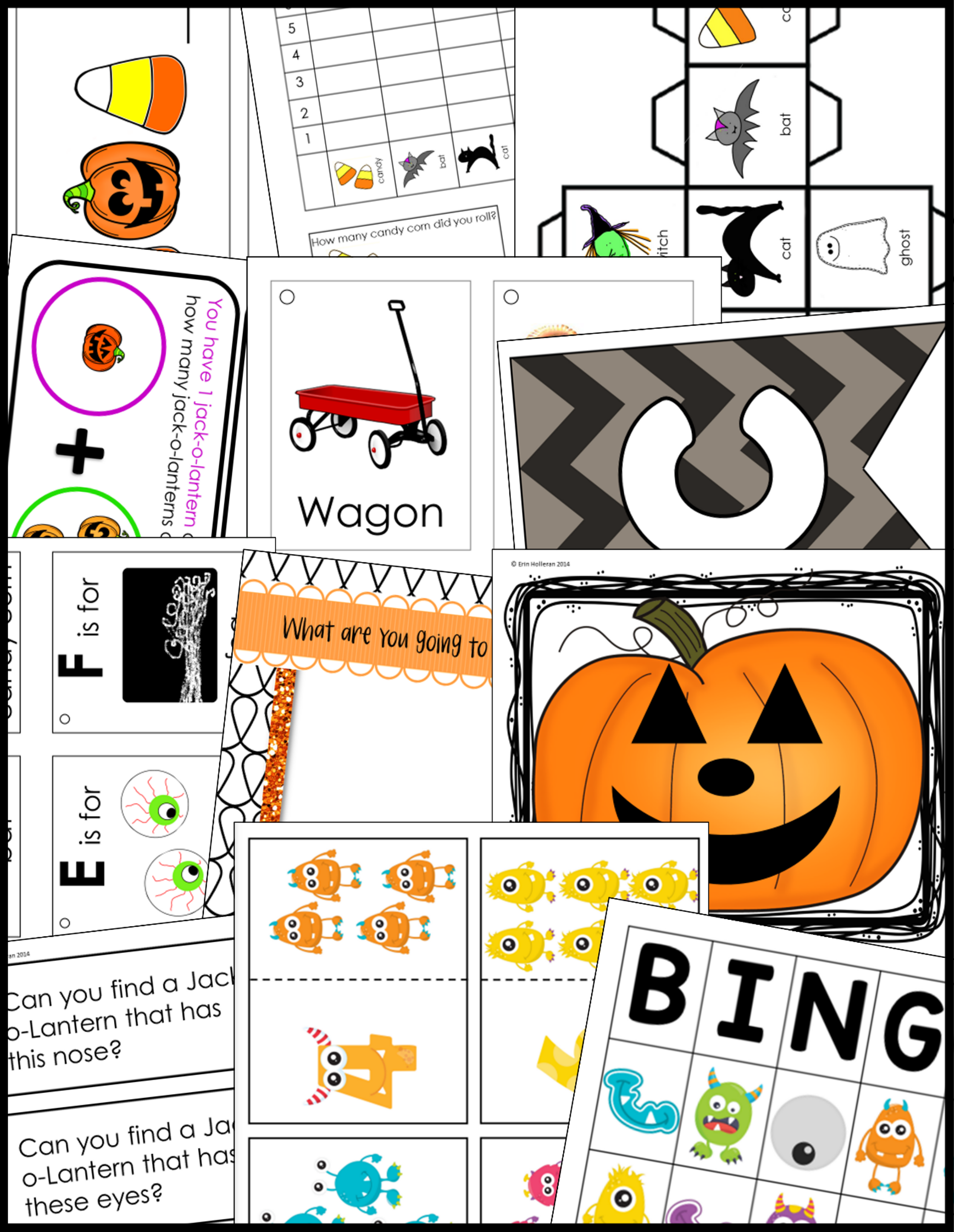 October Preschool Activities - October lesson plans