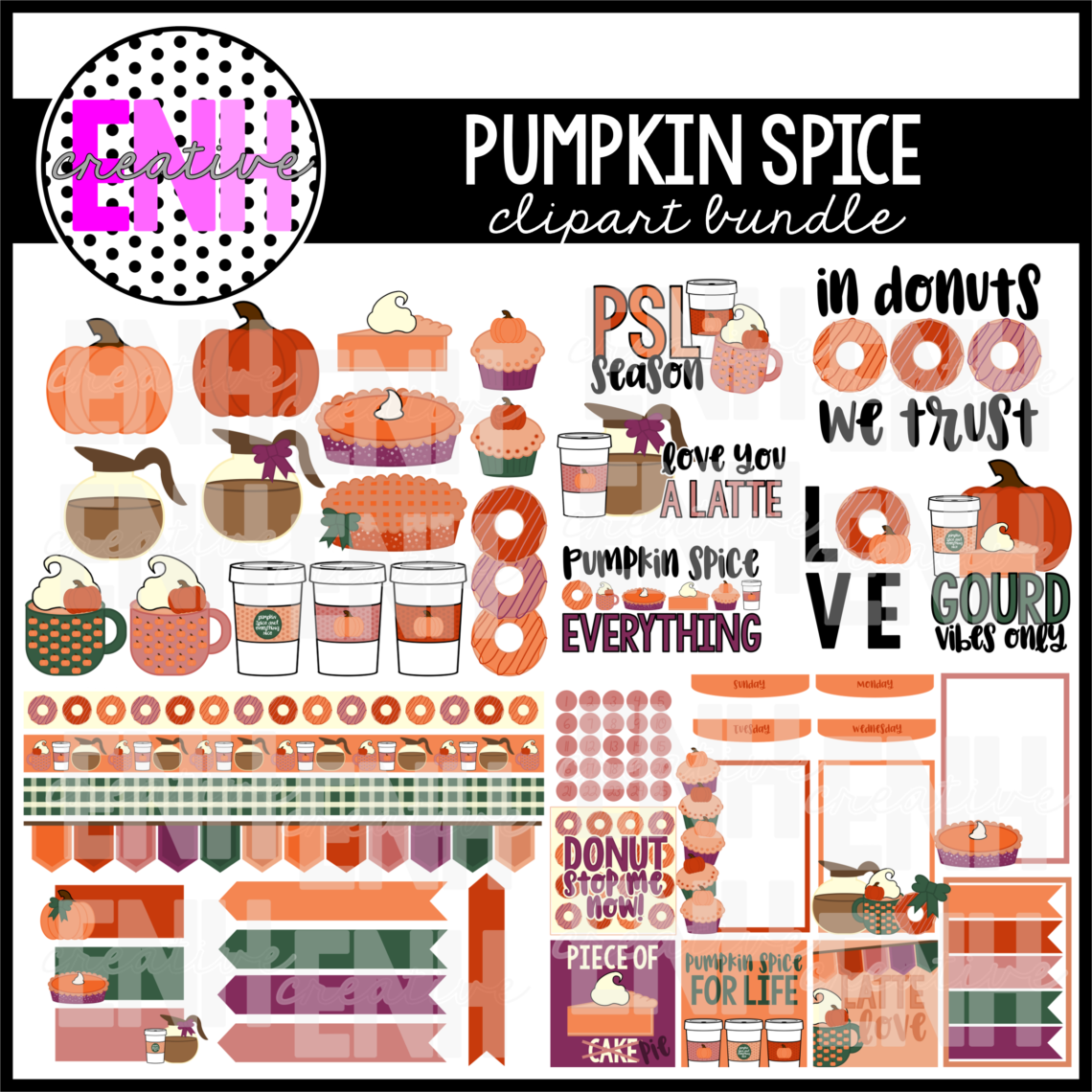 Pumpkin Spice Clipart - pumpkin spice clipart