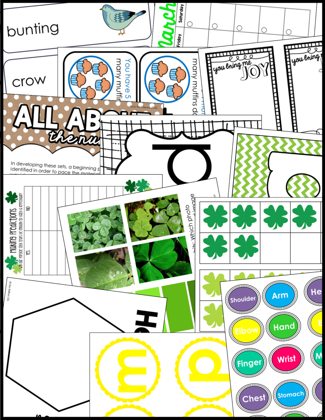 March Preschool Activities - March Preschool Activities