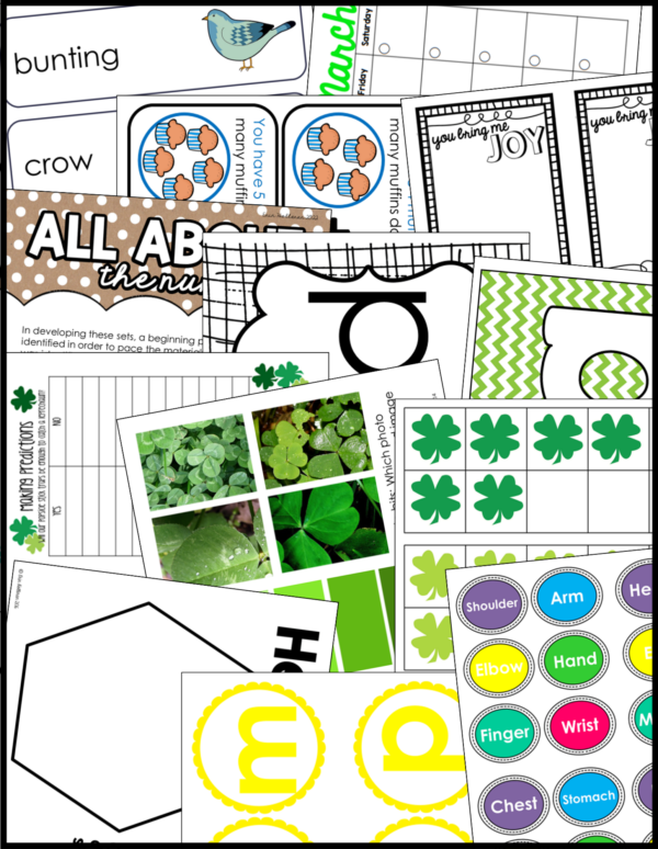 March Preschool Activities - March Preschool Activities