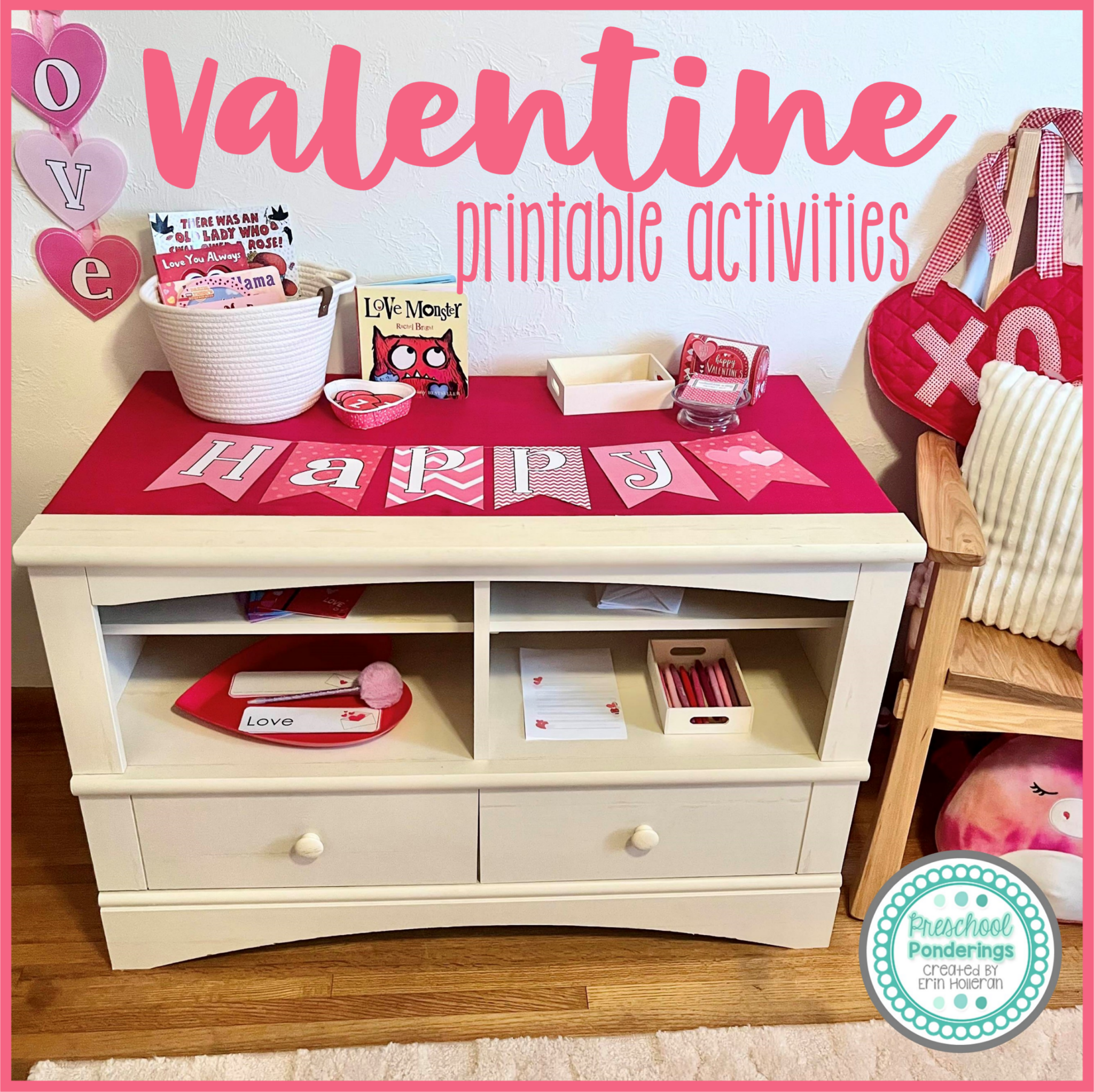 Preschool Valentine Activities for February - Valentine Preschool