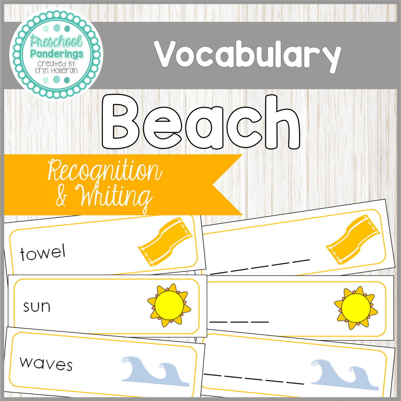 Preschool Beach Theme - Printable Beach Preschool Activities